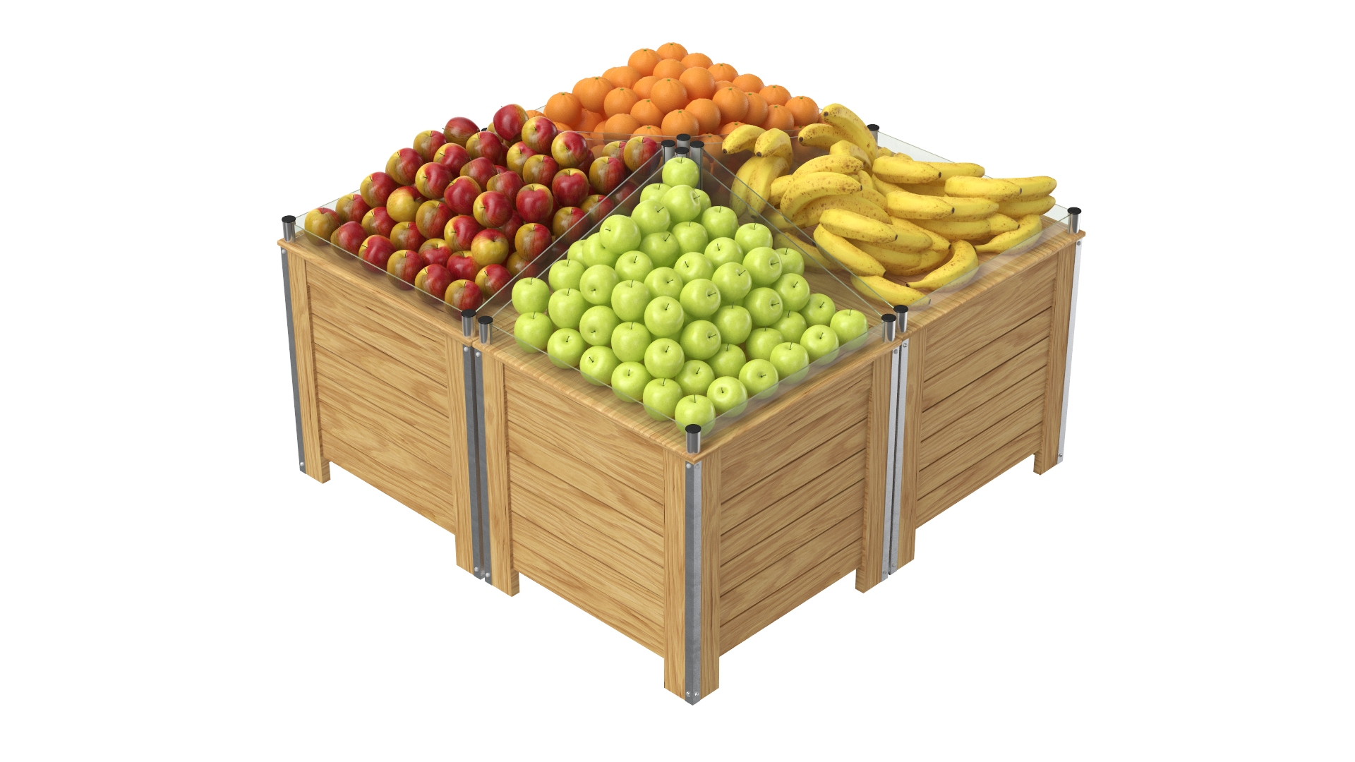 3D Model Real Fruit Display - TurboSquid 1499134