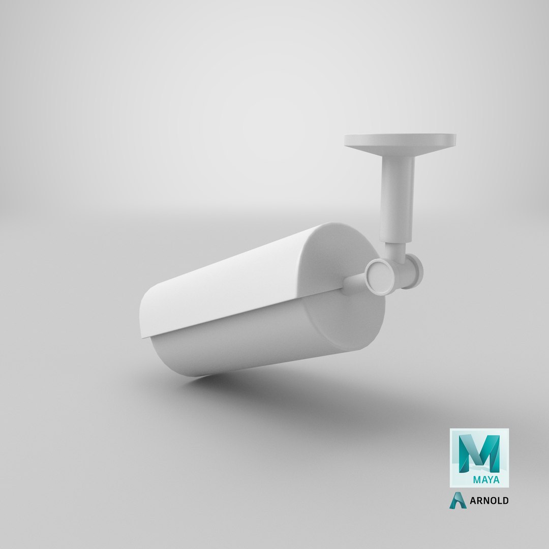 Bullet Security Camera 3D - TurboSquid 1492398