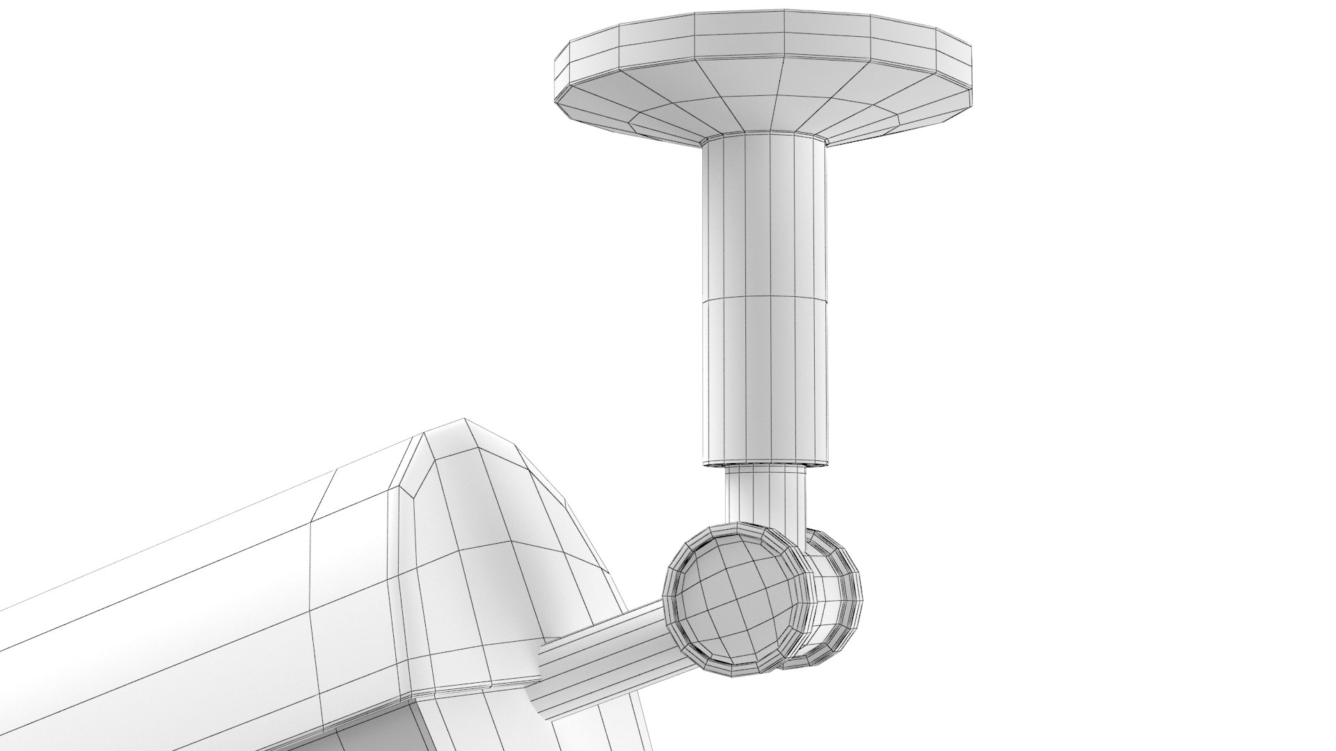 Bullet Security Camera 3D - TurboSquid 1492398