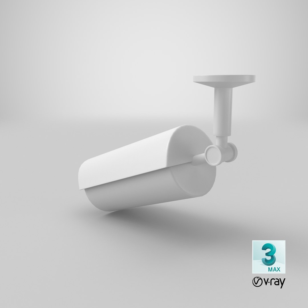 Bullet Security Camera 3D - TurboSquid 1492398