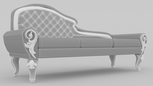 Classic Divan model - TurboSquid 1845301