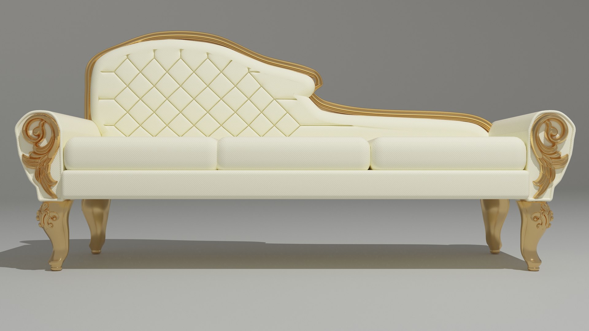 Classic Divan Model - TurboSquid 1845301