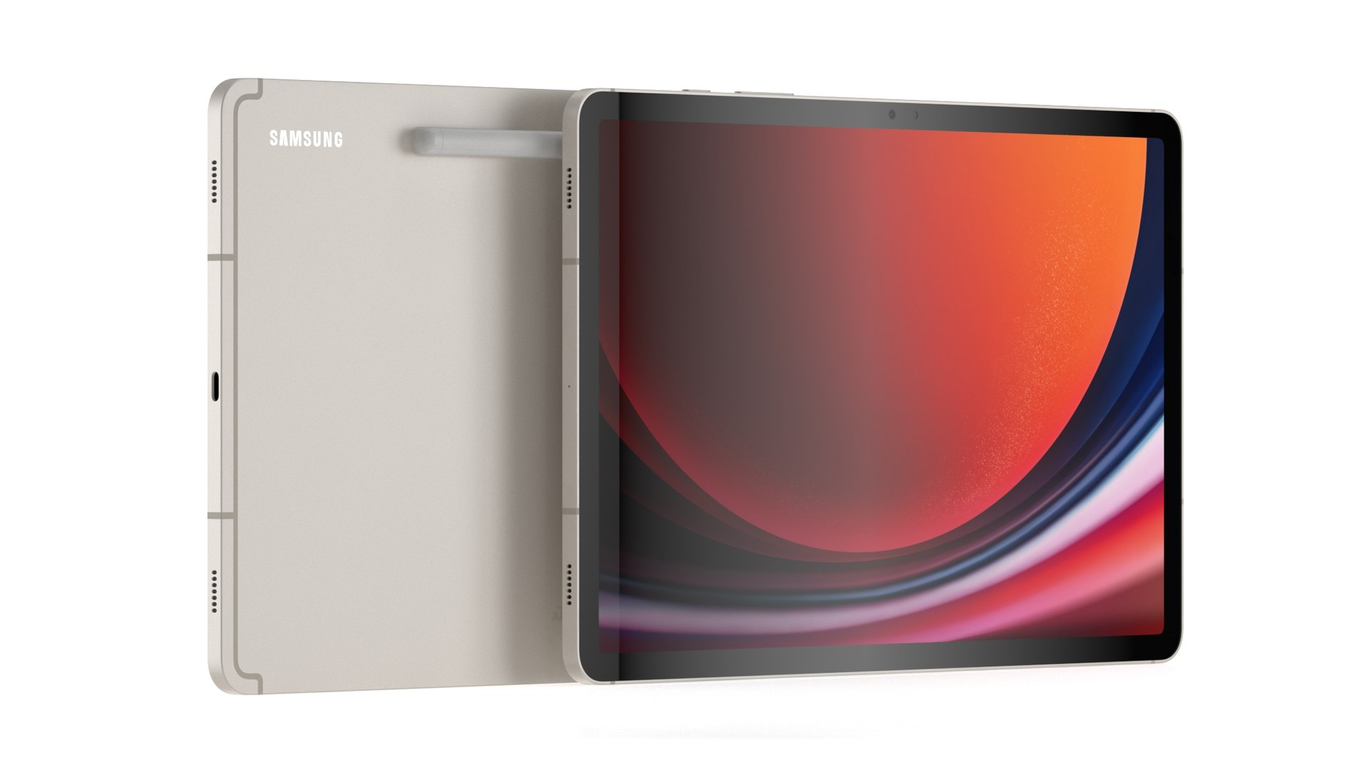 Samsung Galaxy Tab S9 Cream 3D - TurboSquid 2115123
