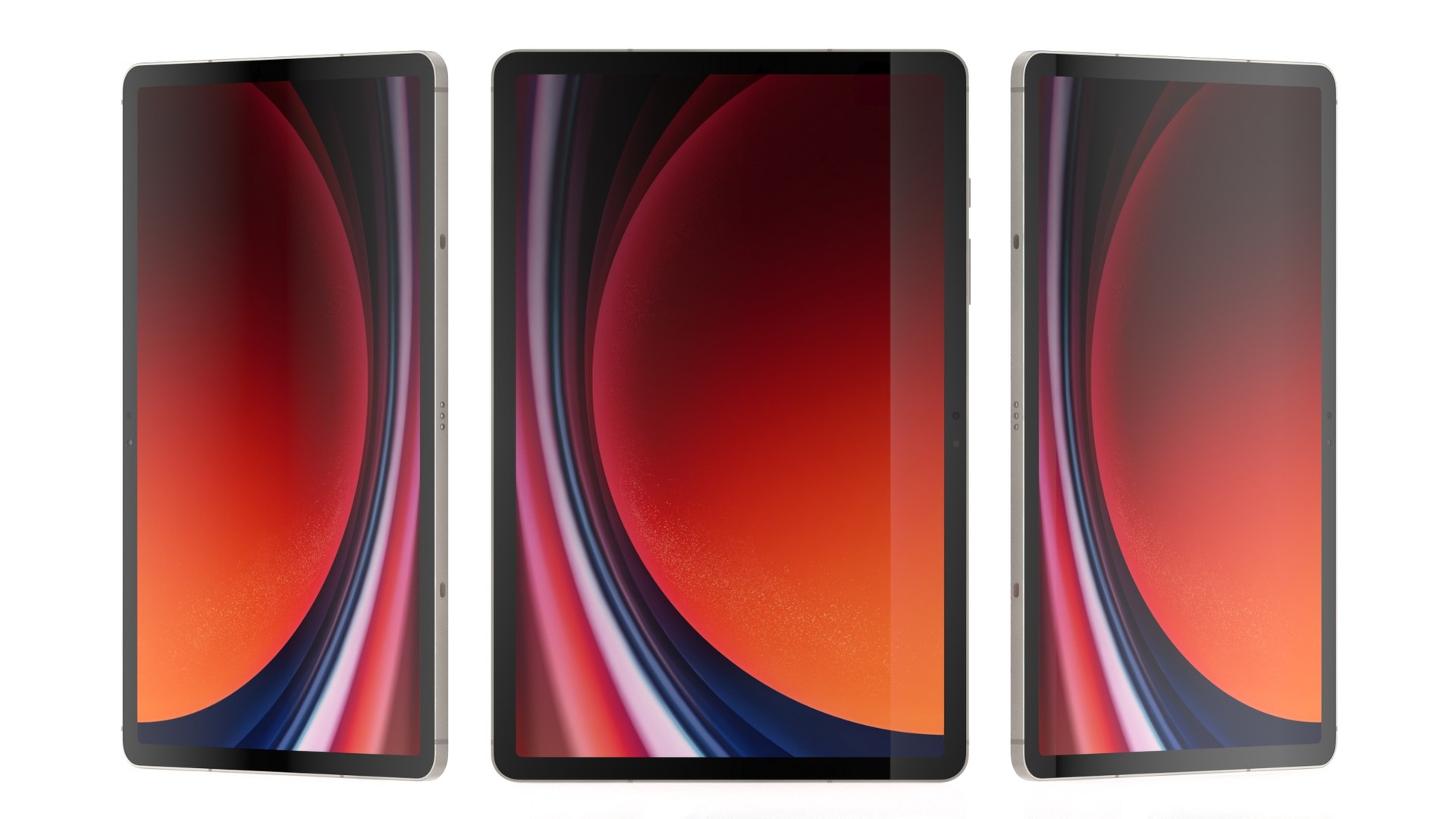 Samsung Galaxy Tab S9 Cream 3D - TurboSquid 2115123