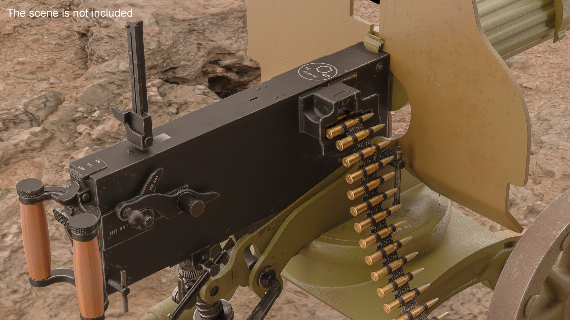 3D Soviet Maxim Machine Gun Model - TurboSquid 2202015