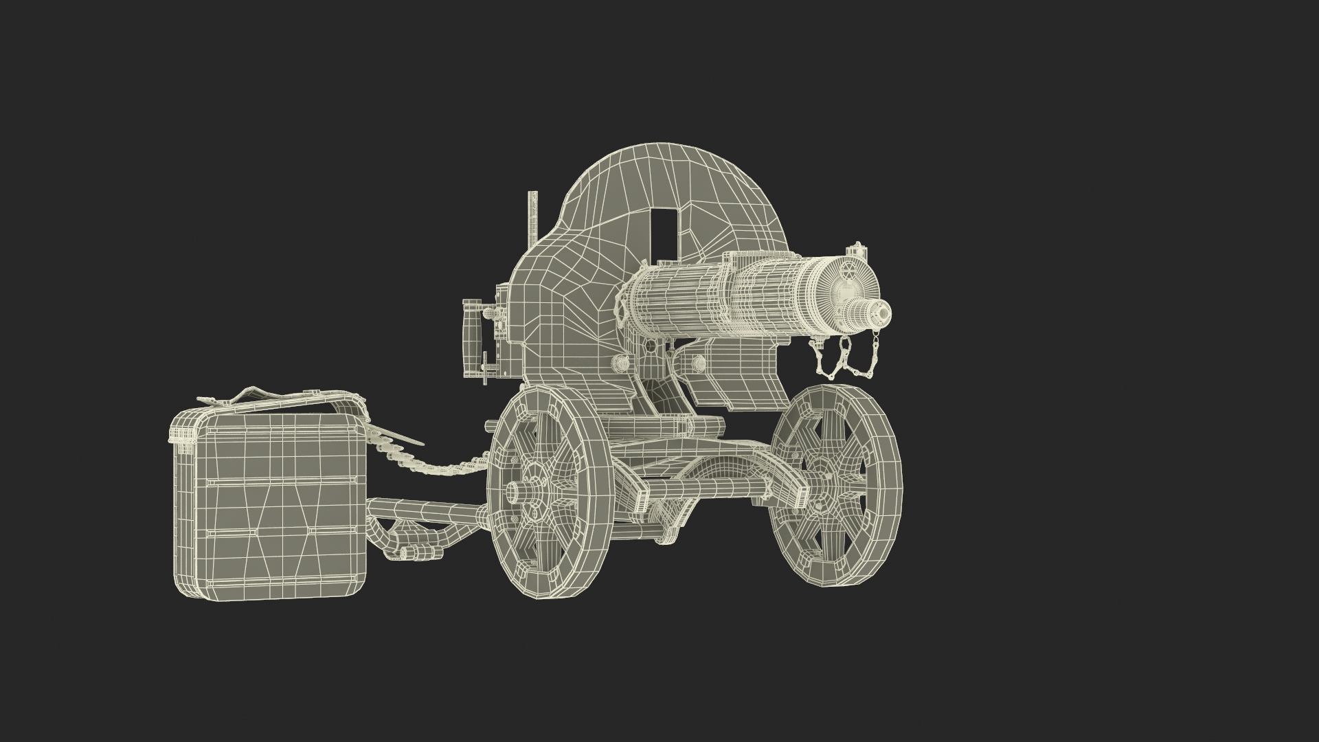3D Soviet Maxim Machine Gun Model - TurboSquid 2202015