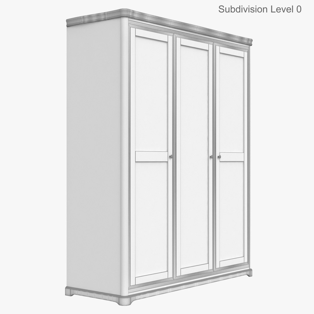 obj furniture classic wooden cabinet