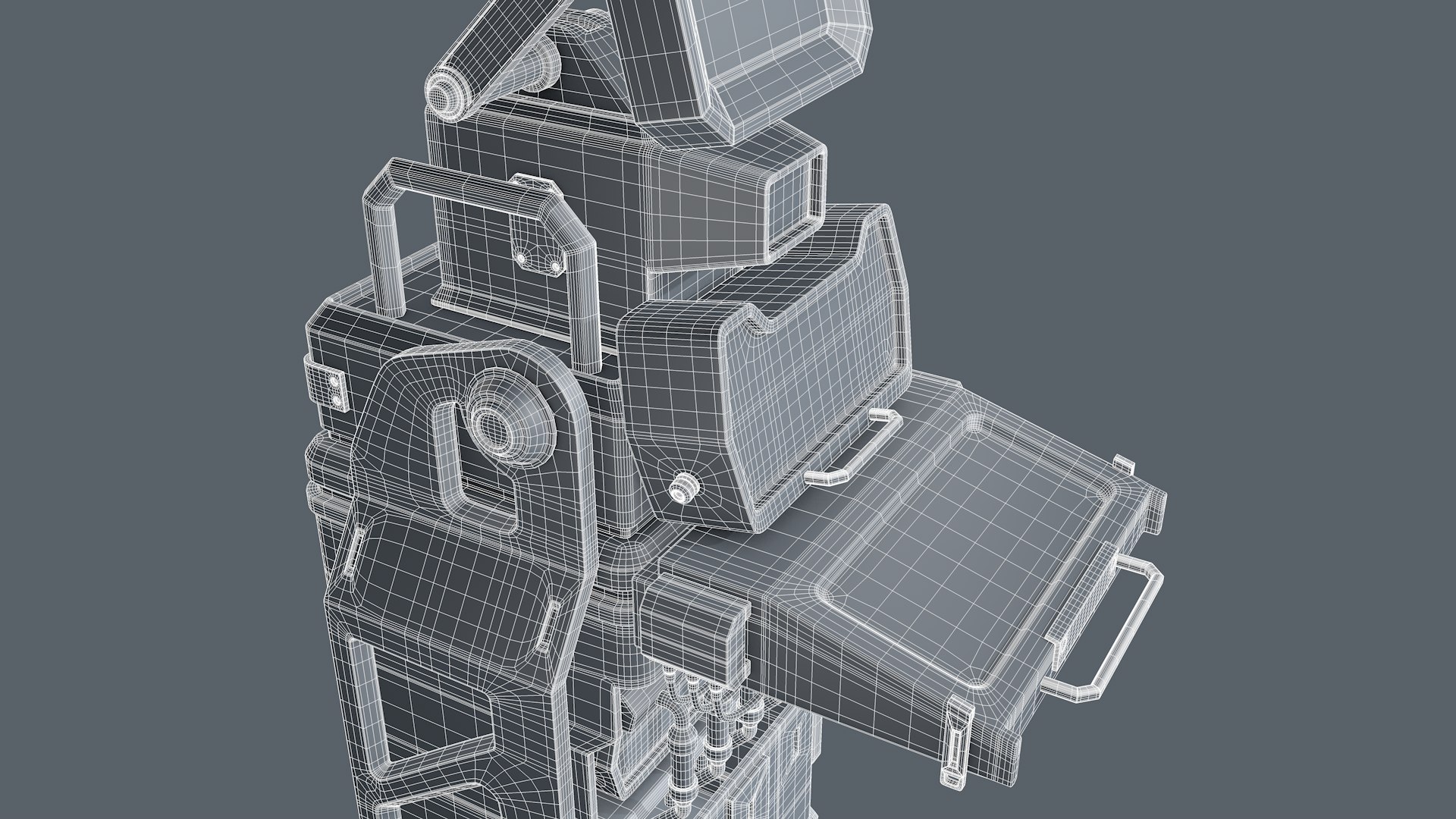 3D Scifi Terminal - TurboSquid 2104522