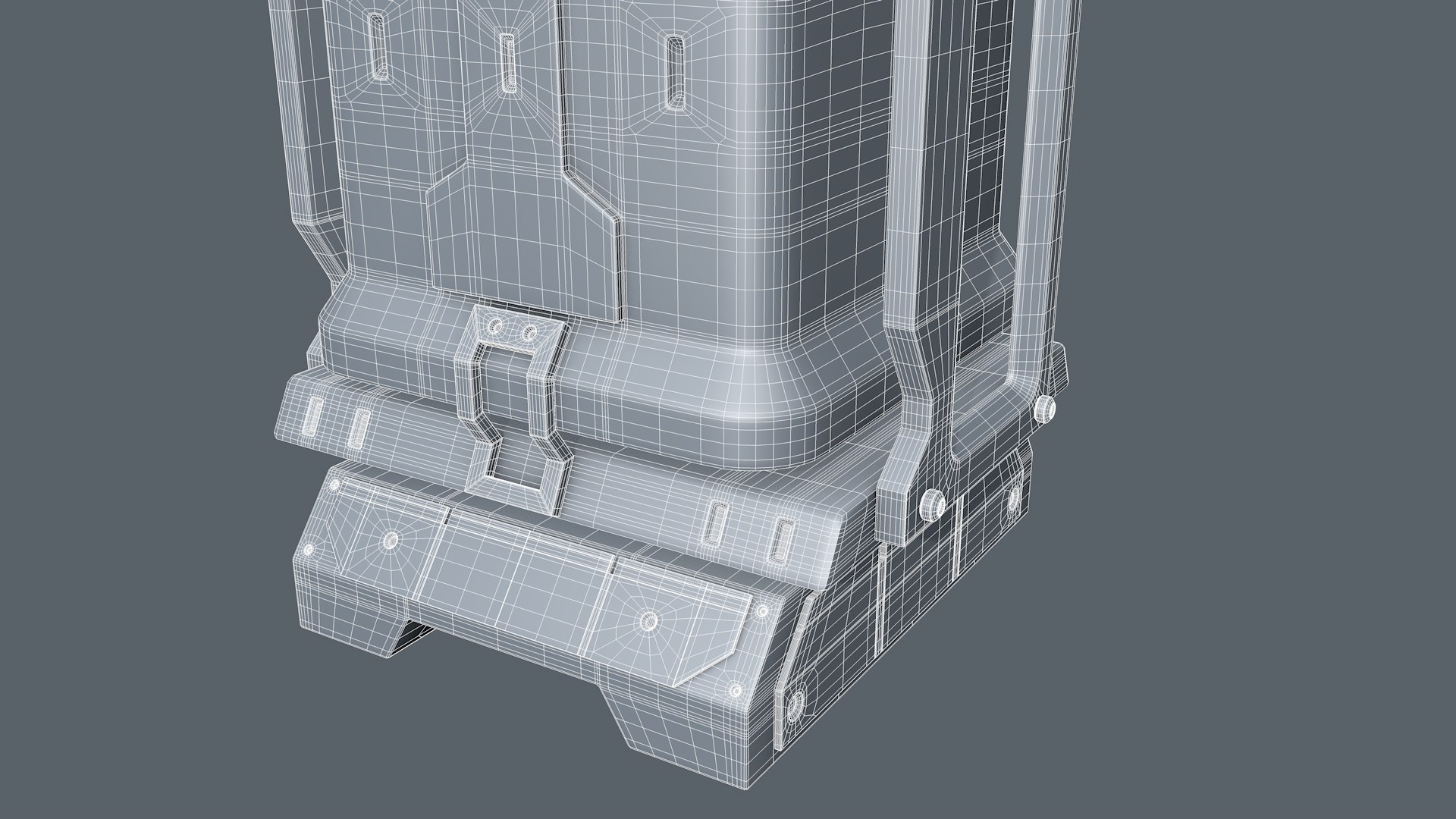 3D Scifi Terminal - TurboSquid 2104522