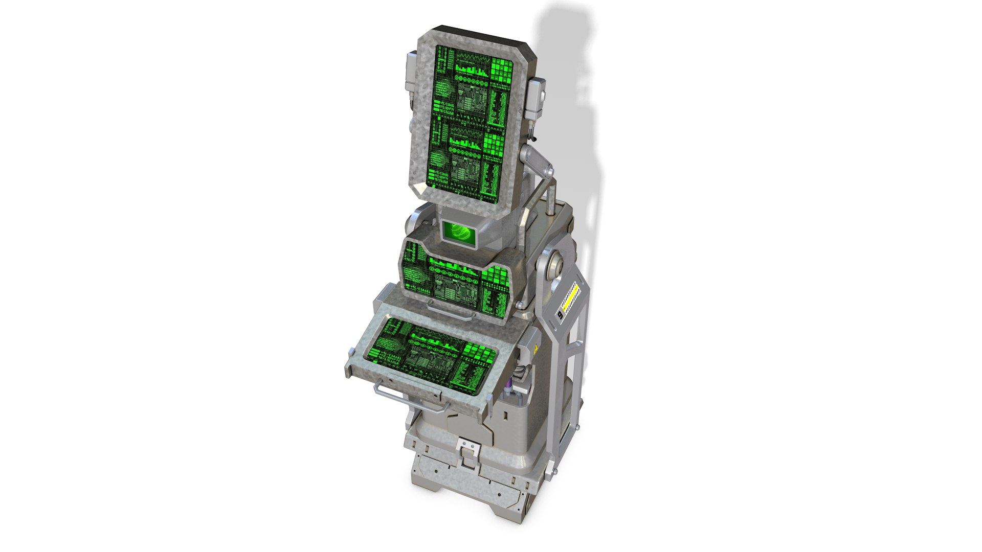 3D Scifi Terminal - TurboSquid 2104522