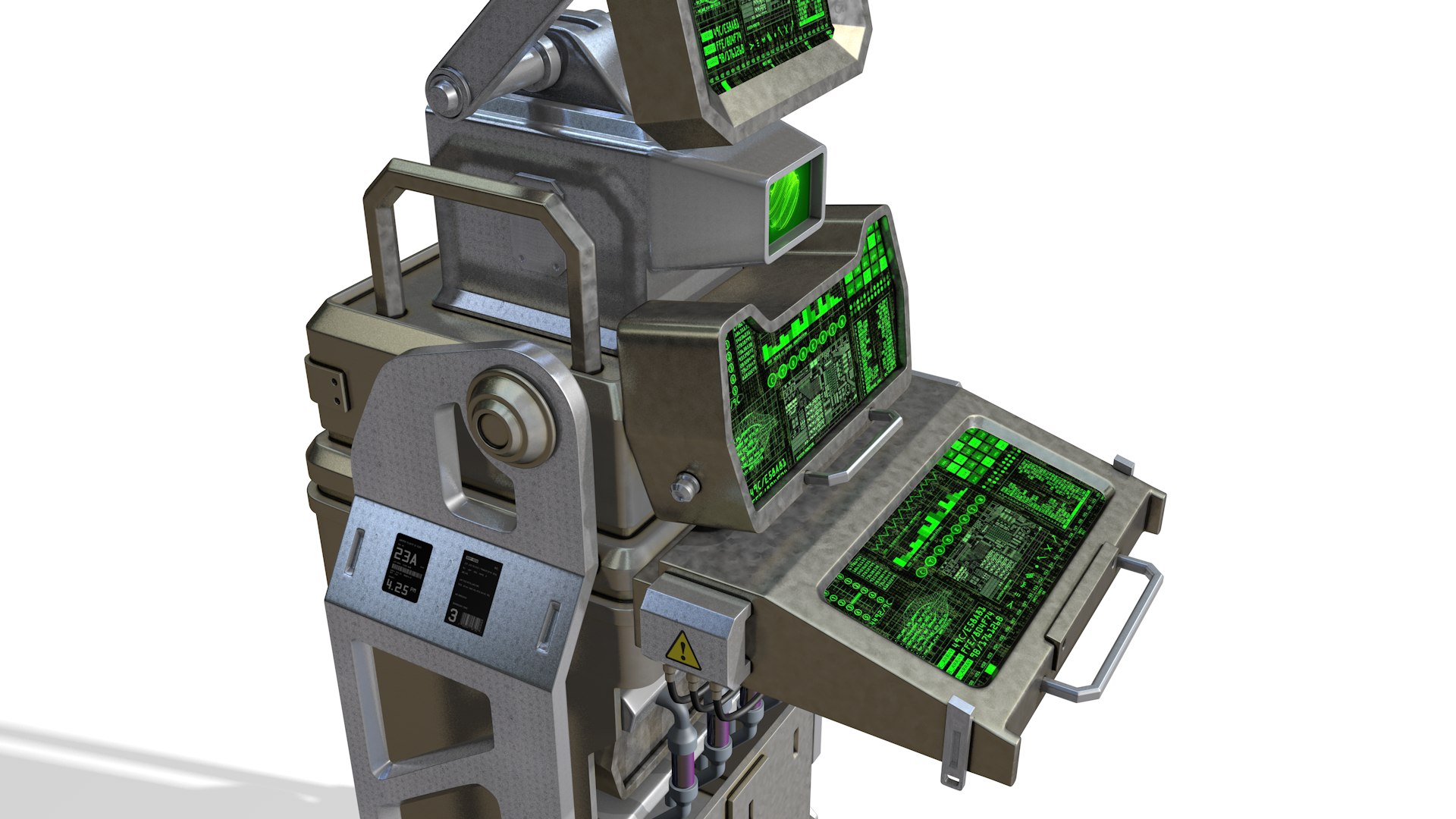 3D Scifi Terminal - TurboSquid 2104522