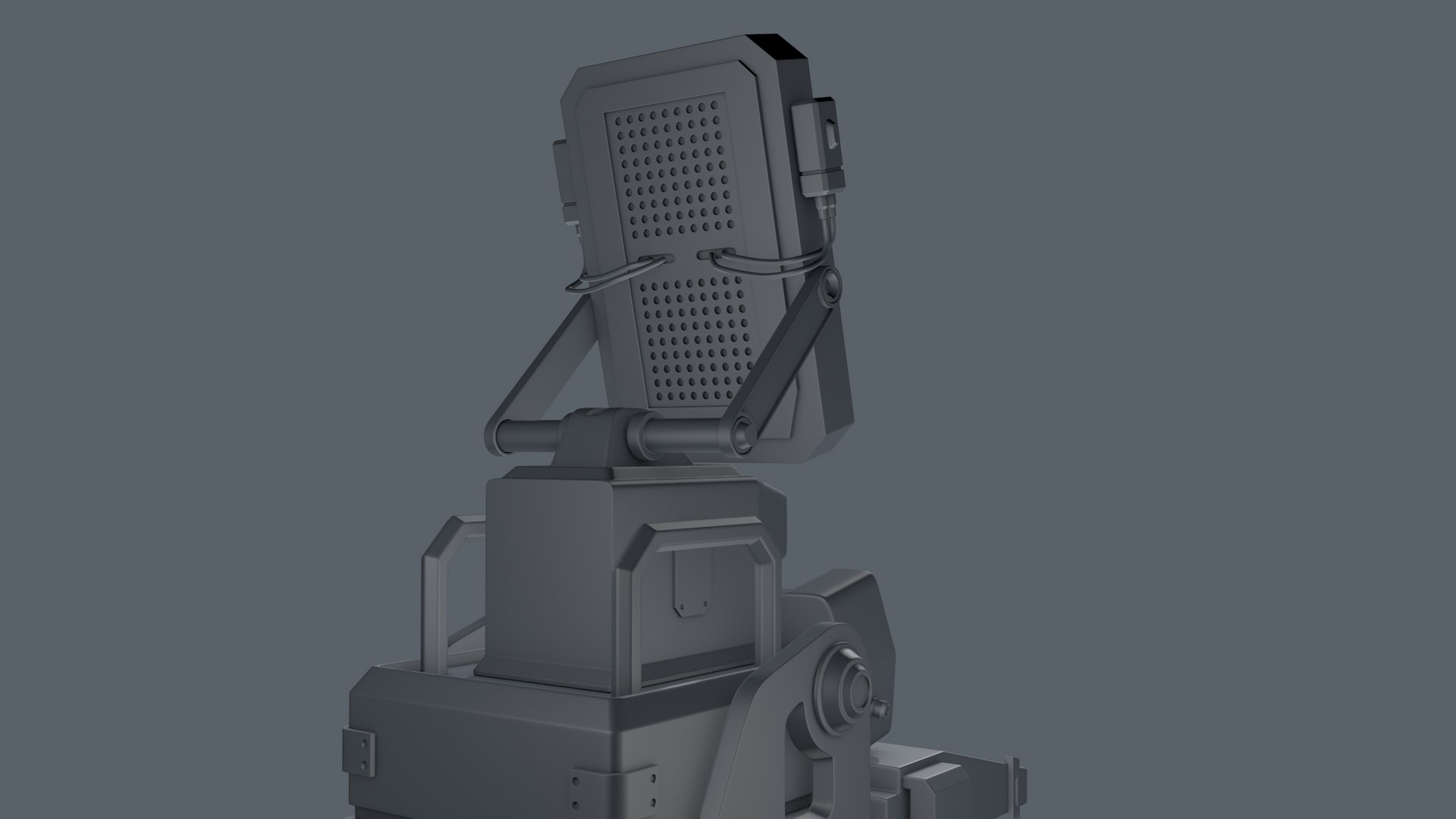 3D Scifi Terminal - TurboSquid 2104522