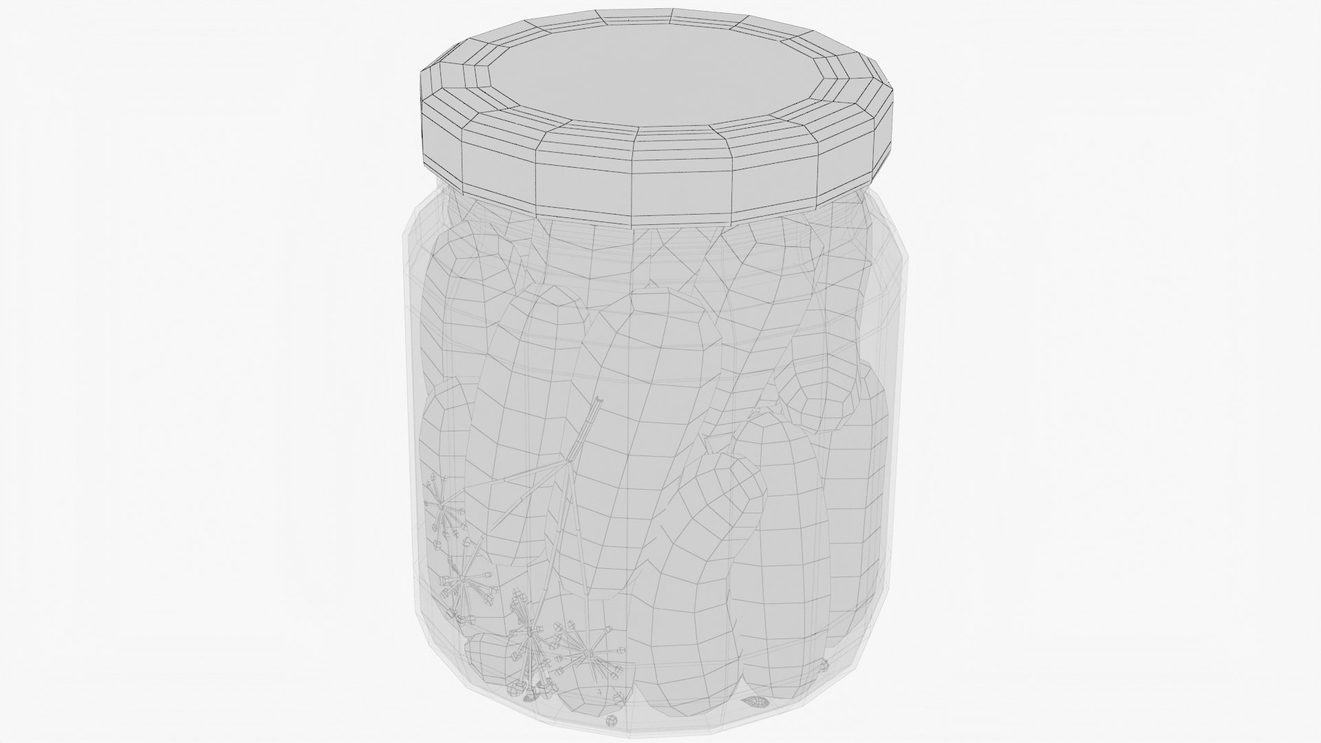 Pickled Cucumbers B 3D Model - TurboSquid 1987148