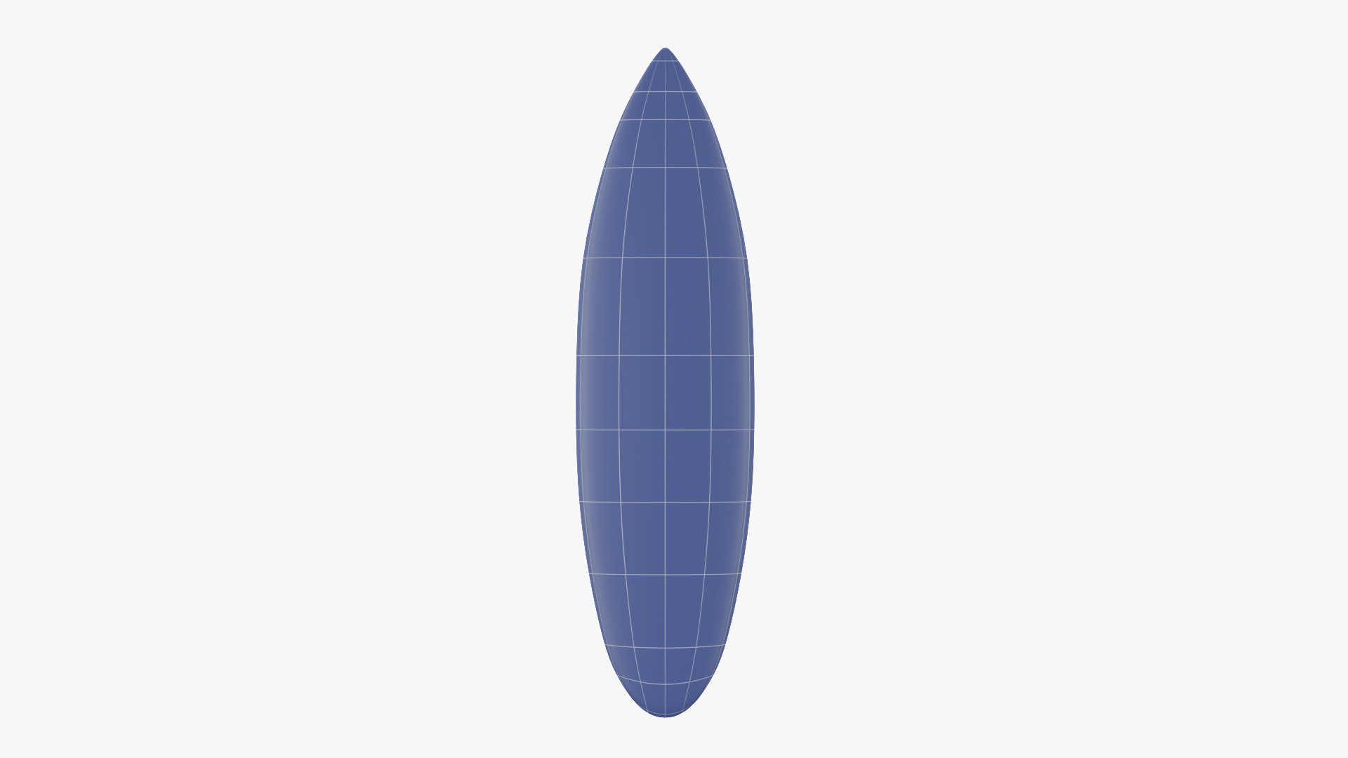 3D Surfboard With Fin model - TurboSquid 1846100
