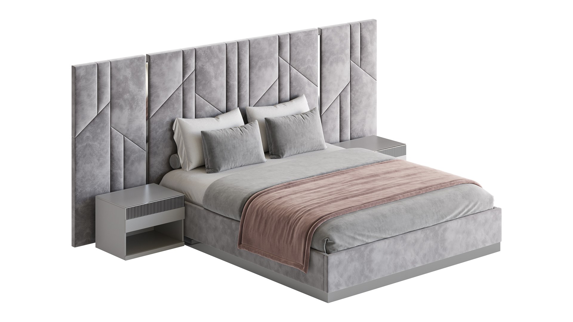Vercelli Bed Model - TurboSquid 2209902