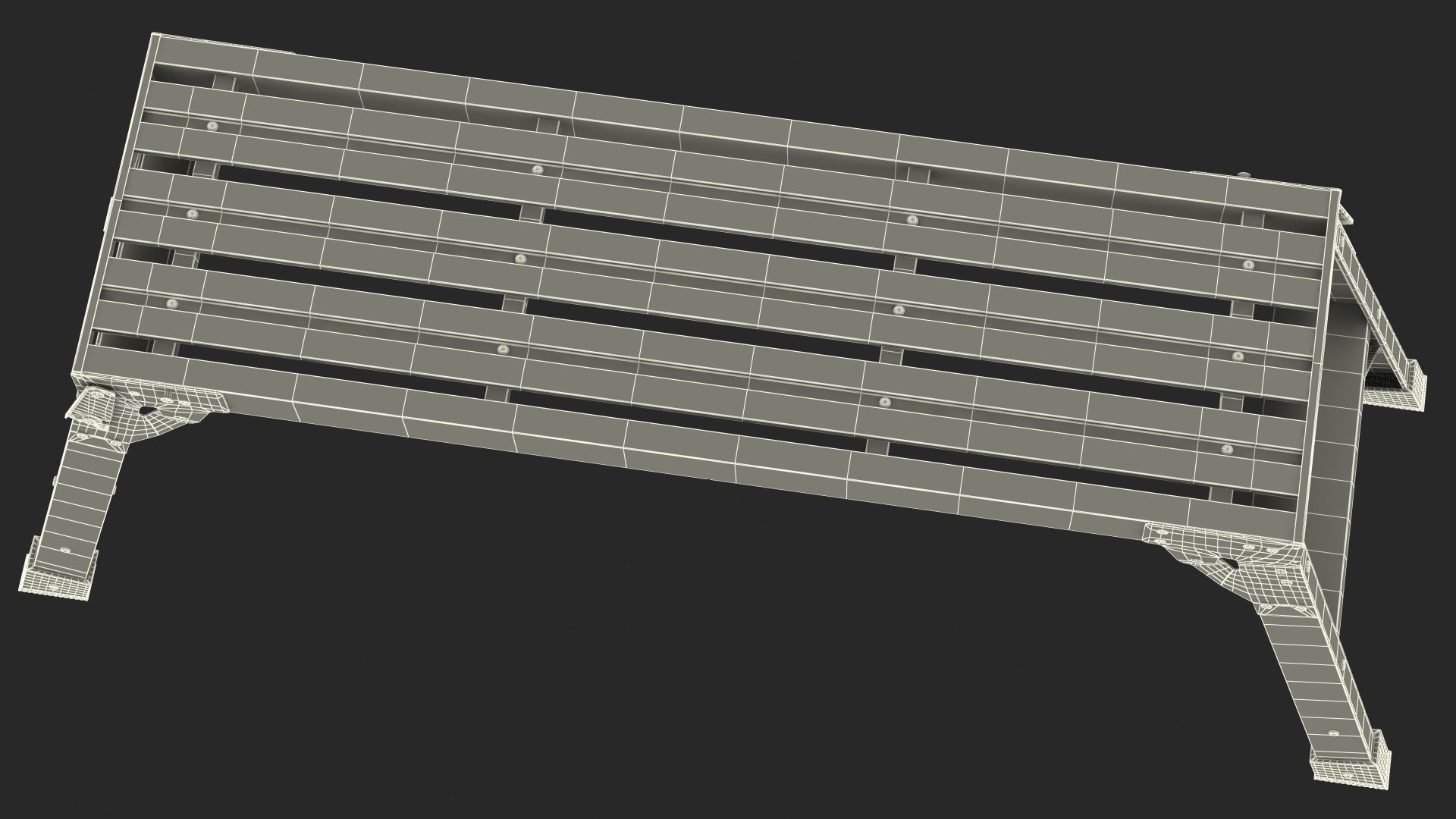 3D Portable Work Platform Stand model - TurboSquid 2004710