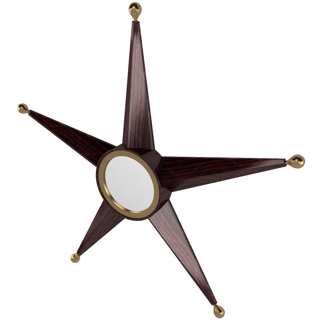3d Star Mirror