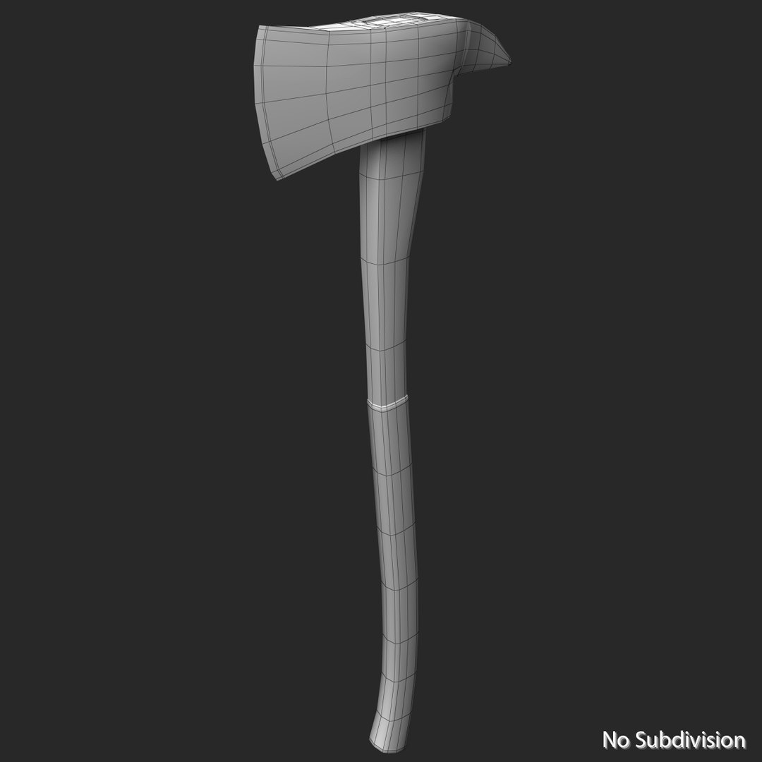 axe 3d model