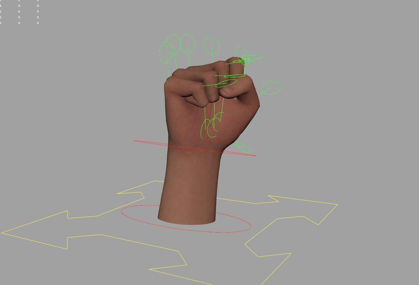 Realistic Human Hand - Rigged 3D Model - TurboSquid 2096513