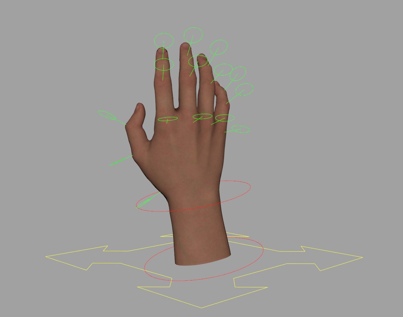 Realistic Human Hand - Rigged 3D Model - TurboSquid 2096513
