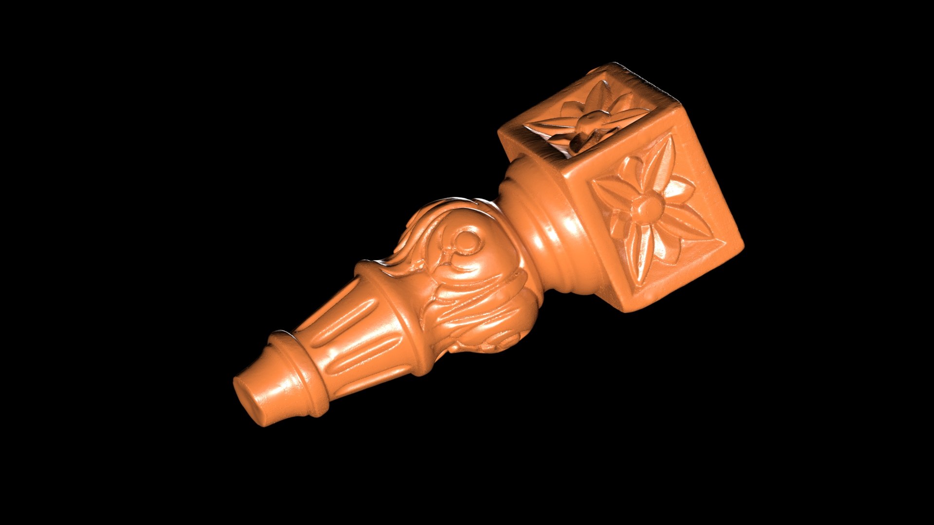 3D CARVED LATHE 17 - TurboSquid 2113807