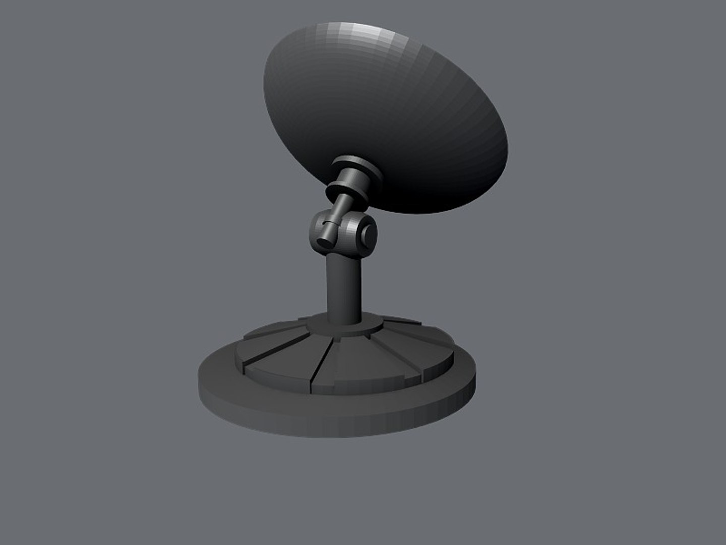 Free Radar Dish 3d Model