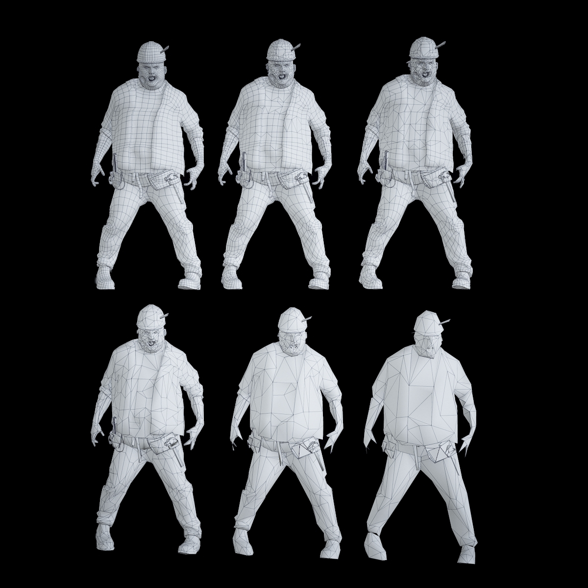 fat zombie character max