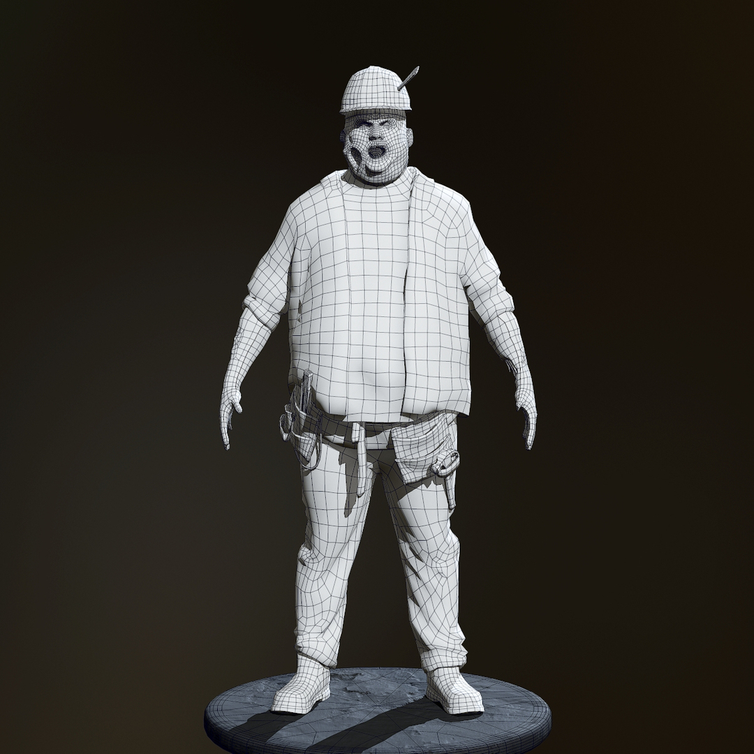 fat zombie character max