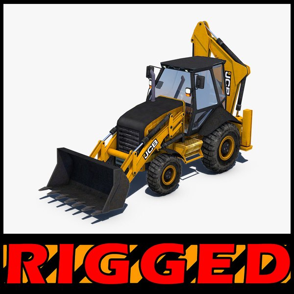 JCB 3D Models for Download | TurboSquid