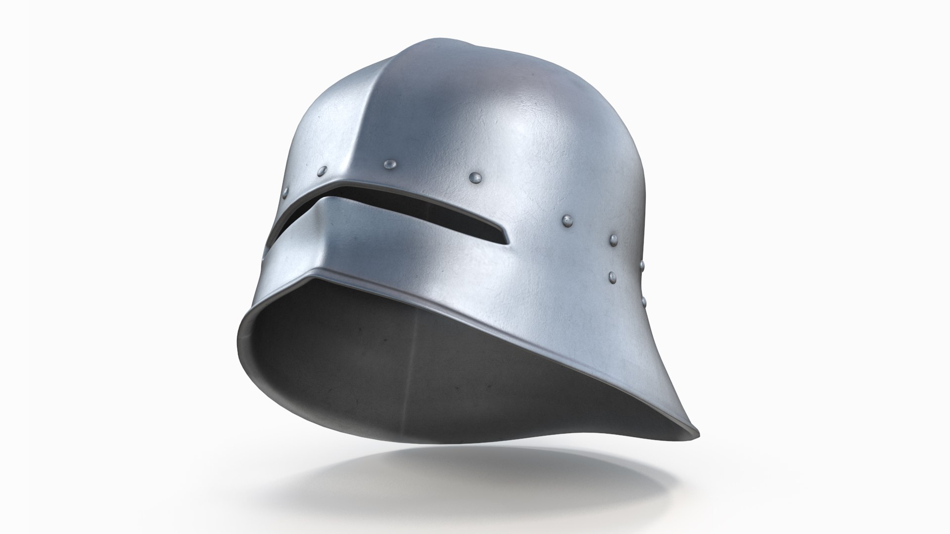 sallet helmet 3d model
