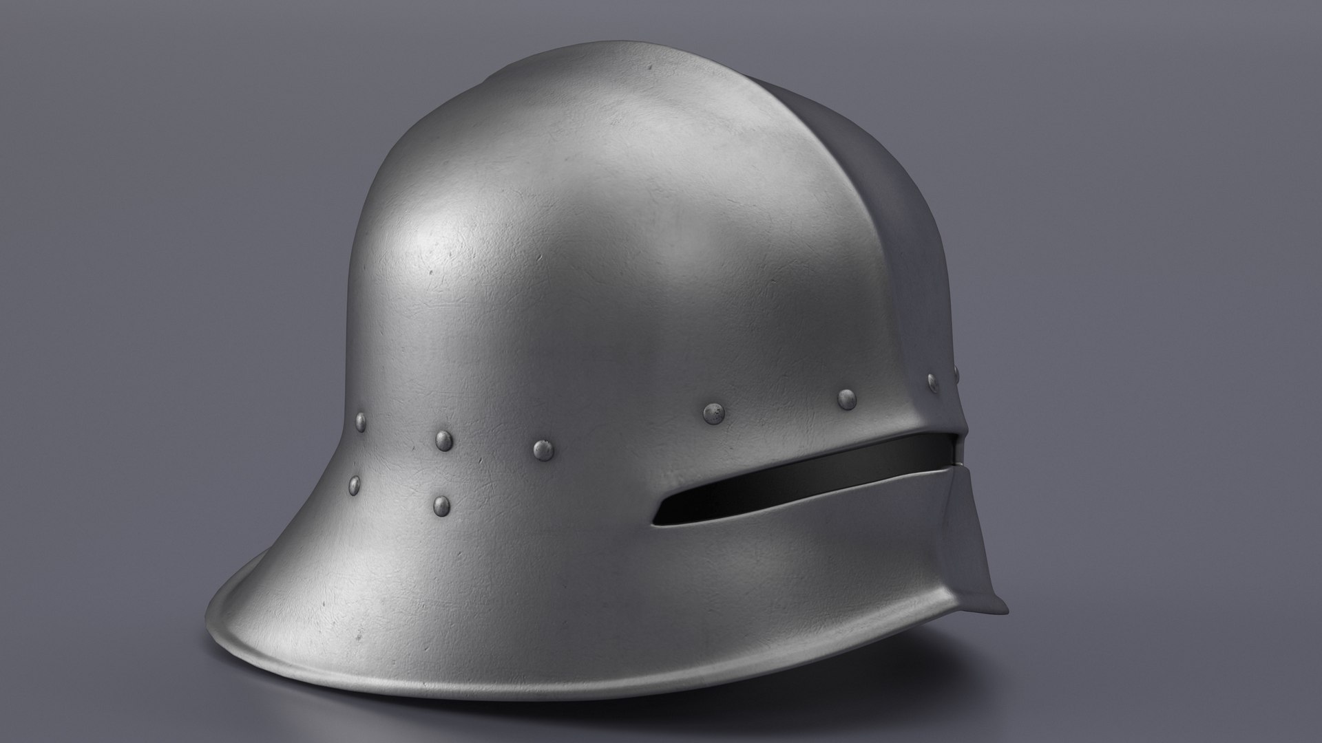 sallet helmet 3d model