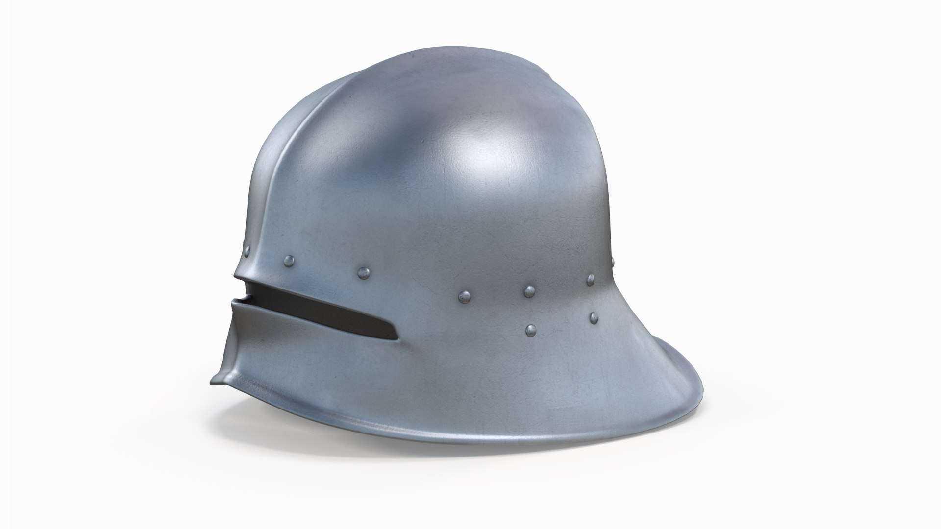 sallet helmet 3d model