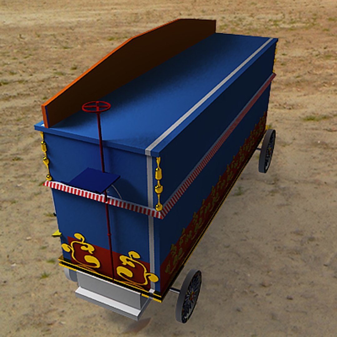 Maya Old Circus Trailer