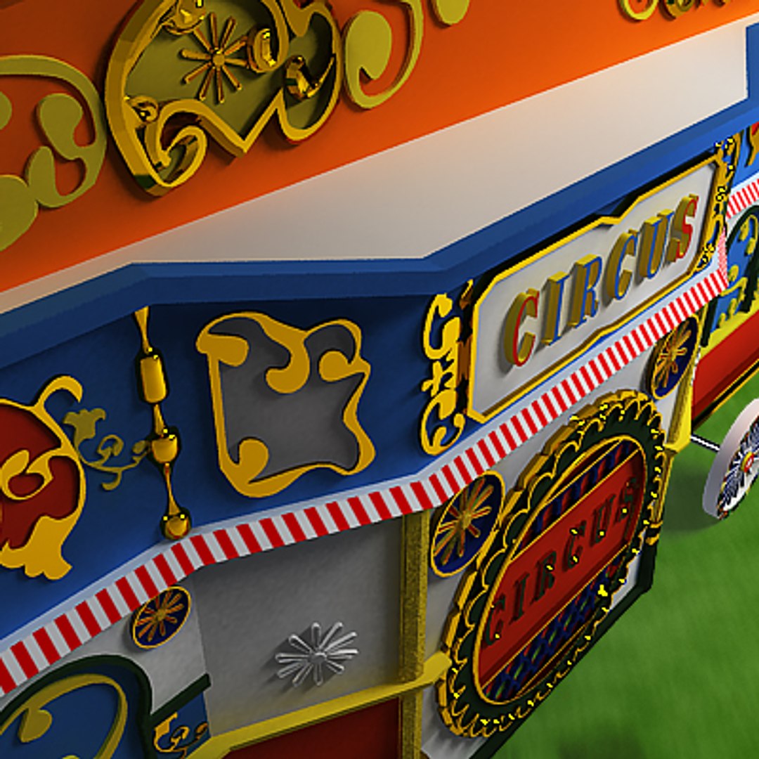 Maya Old Circus Trailer