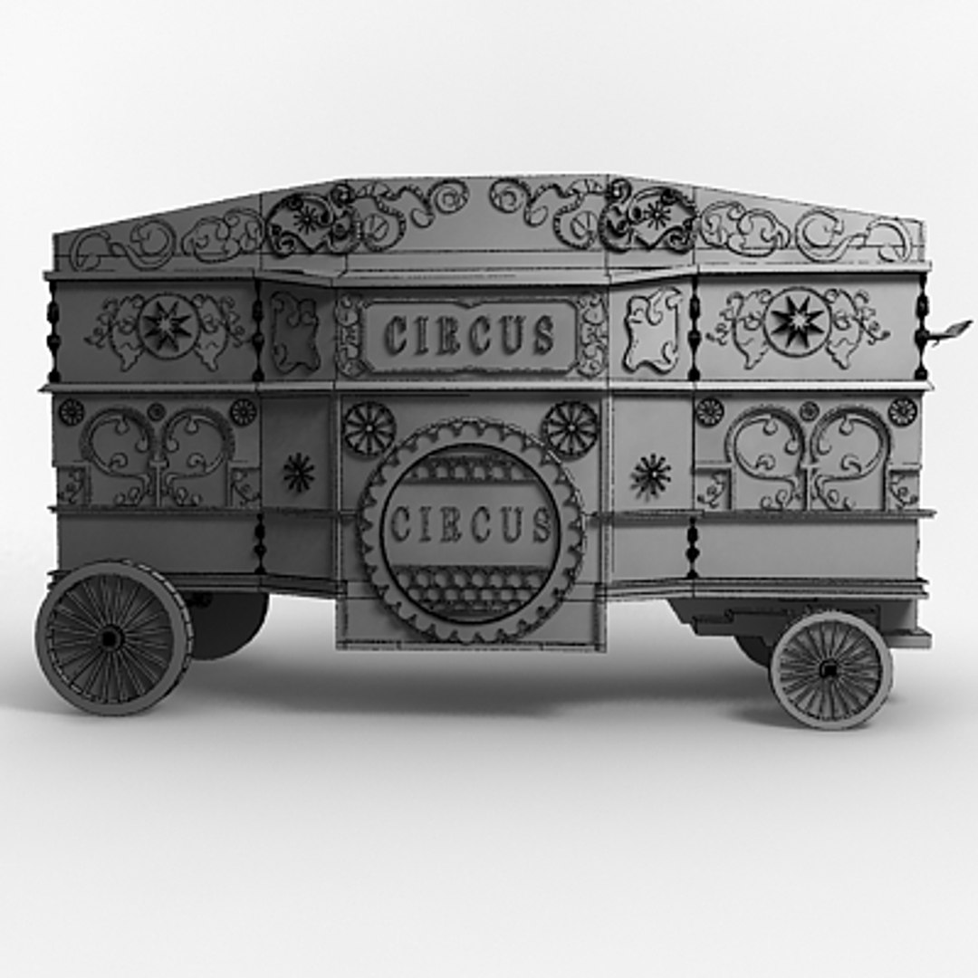 Maya Old Circus Trailer