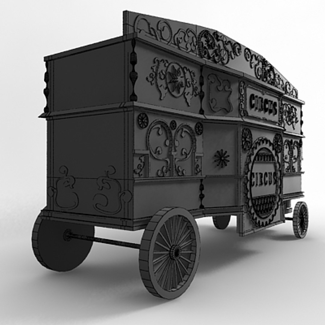 Maya Old Circus Trailer