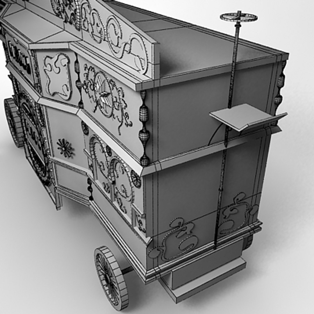 Maya Old Circus Trailer