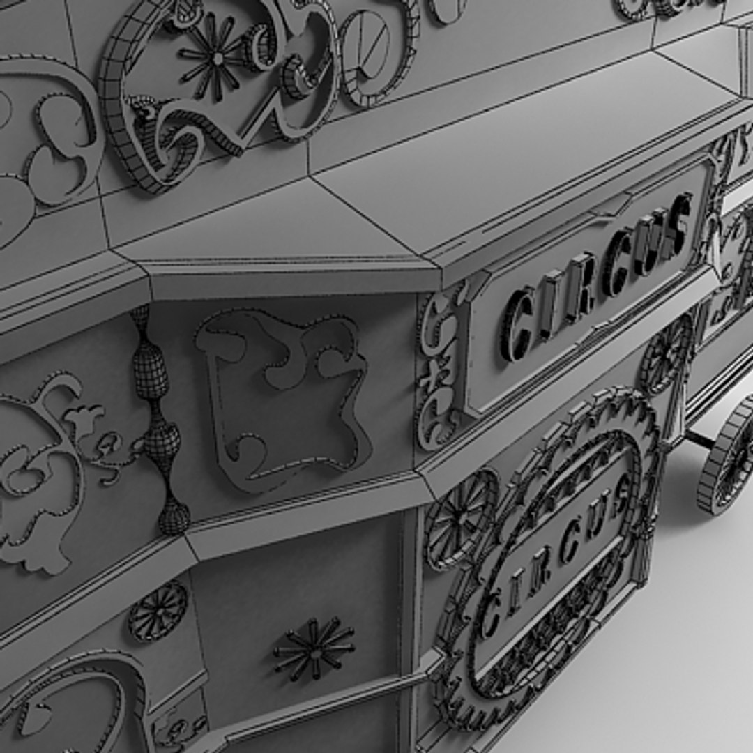 Maya Old Circus Trailer