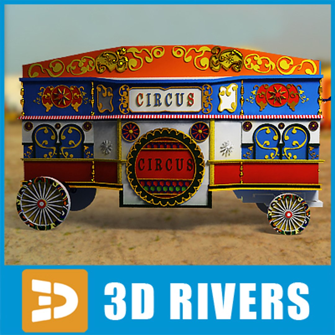 Maya Old Circus Trailer