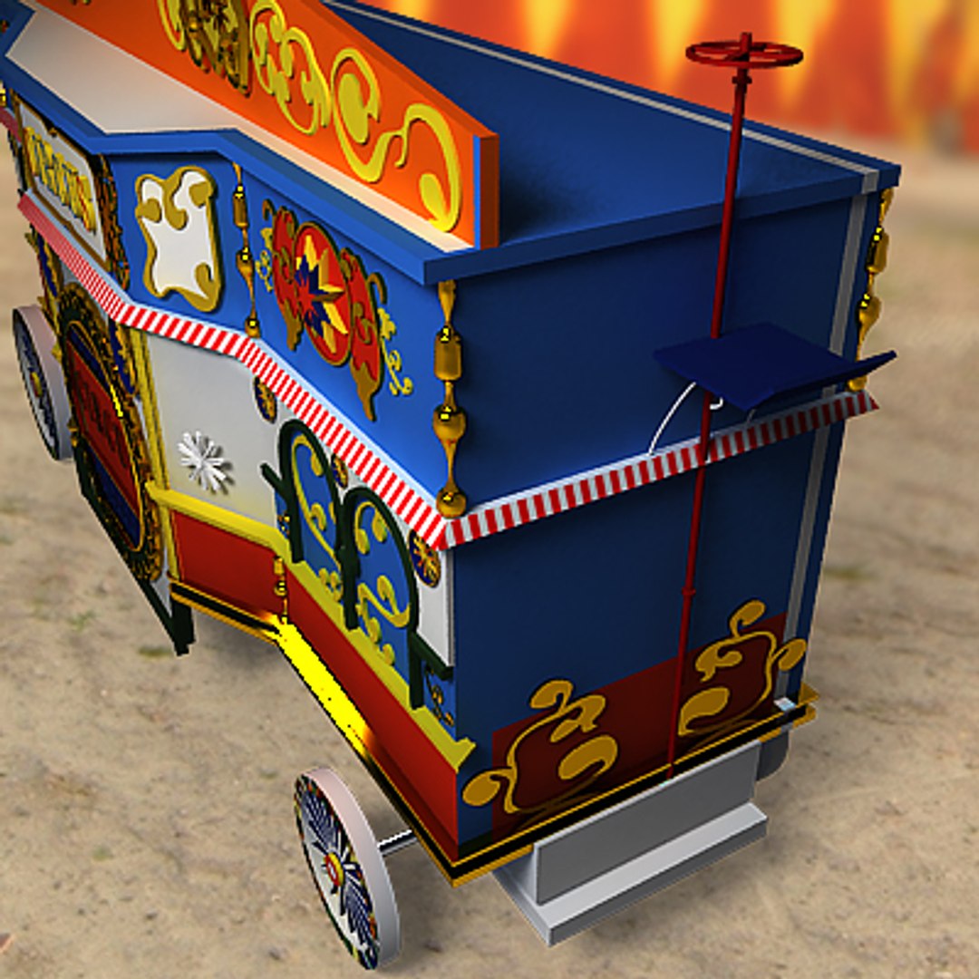 Maya Old Circus Trailer