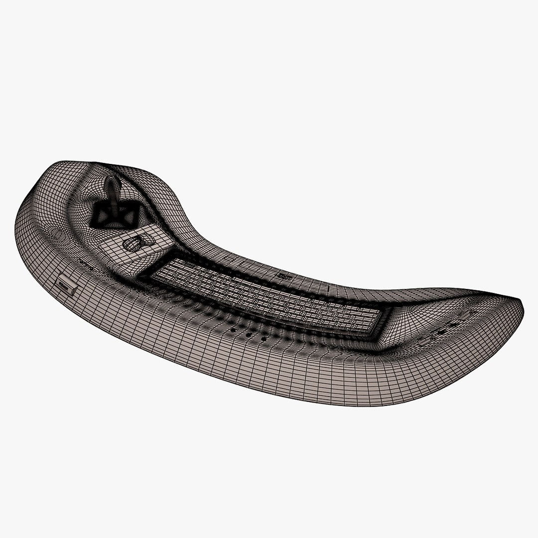 Mouse Keyboard Board 3d Model