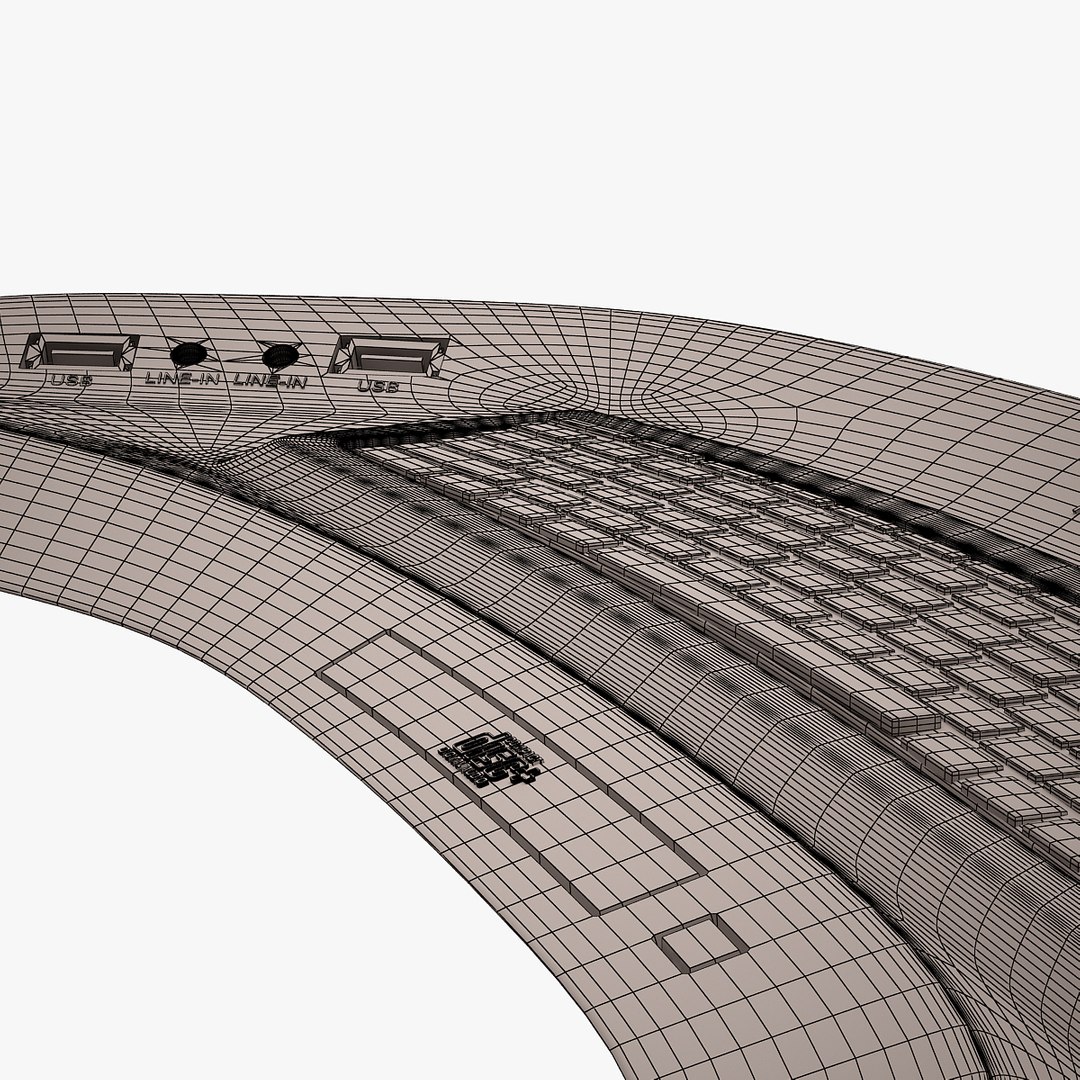 Mouse Keyboard Board 3d Model