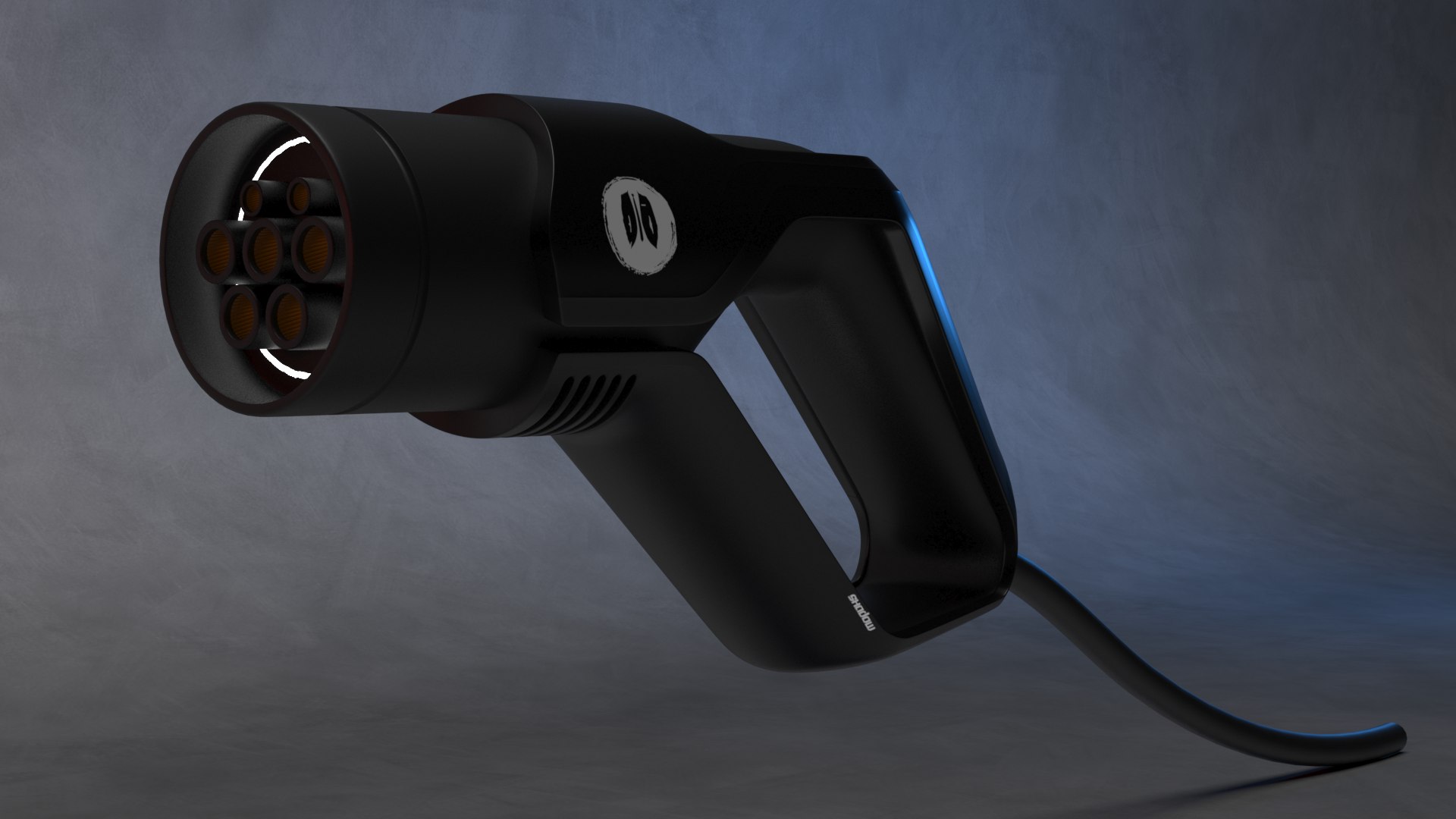 3D model ev plug charging - TurboSquid 1610782