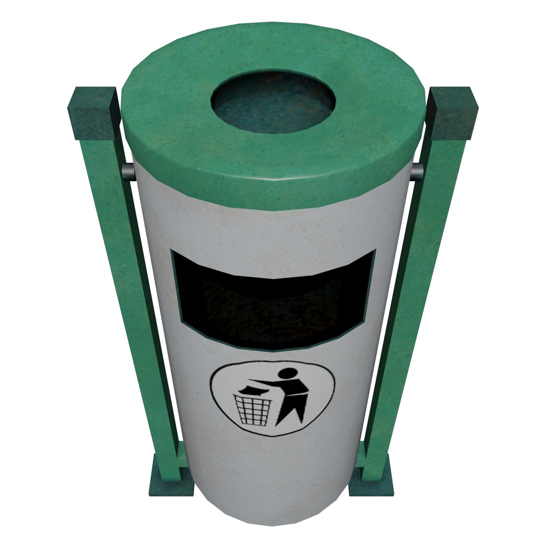 3d dustbin m-01