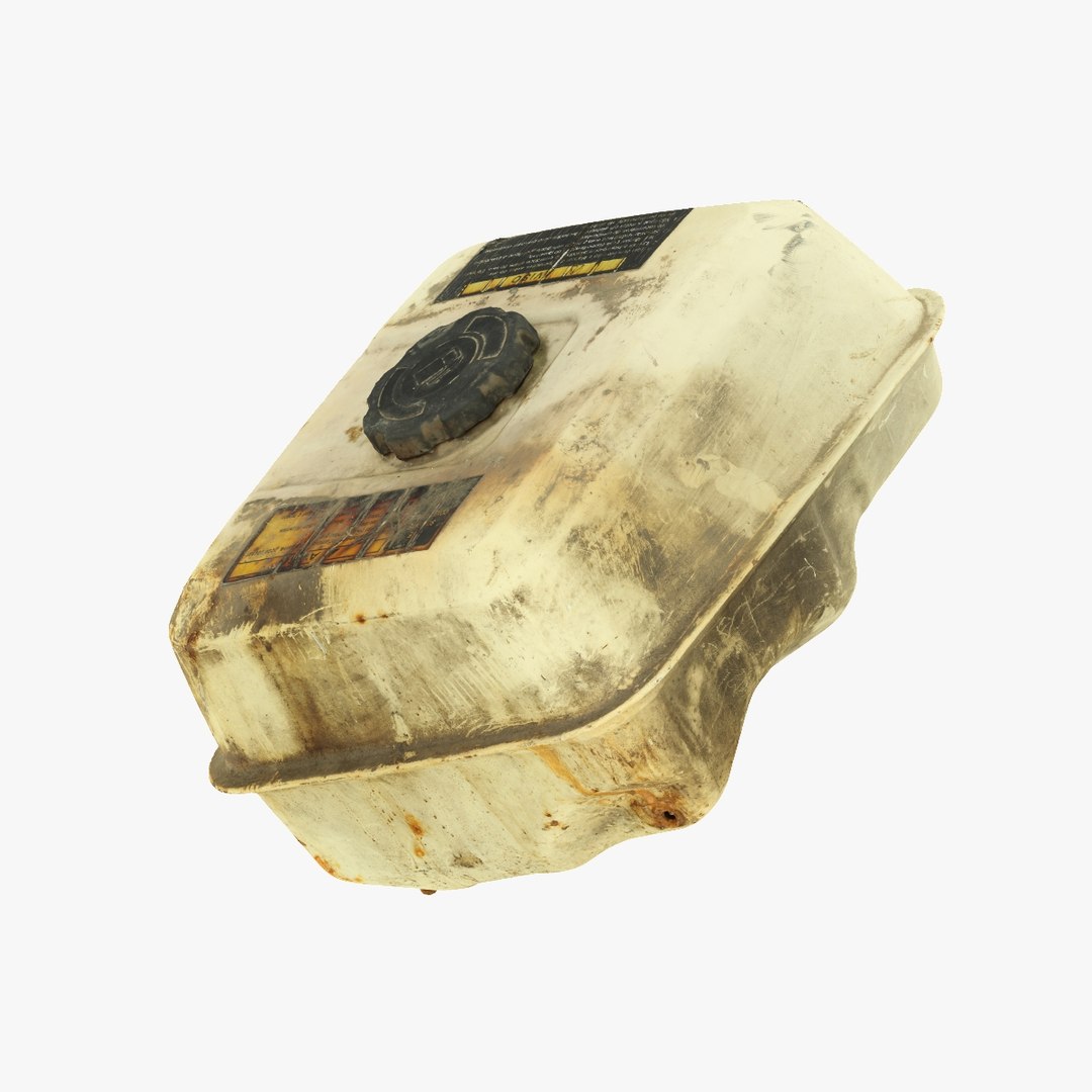 Old Dirty Fuel Tank Raw Scanned 3D model - TurboSquid 1782380