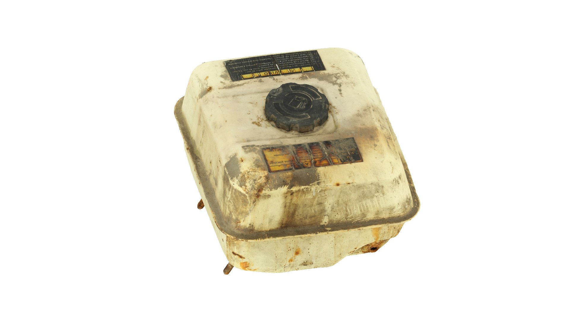 Old Dirty Fuel Tank Raw Scanned 3D Model - TurboSquid 1782380