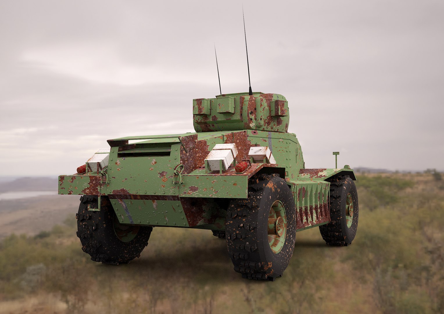 3D Aec Military Vehicle Model - TurboSquid 1558685