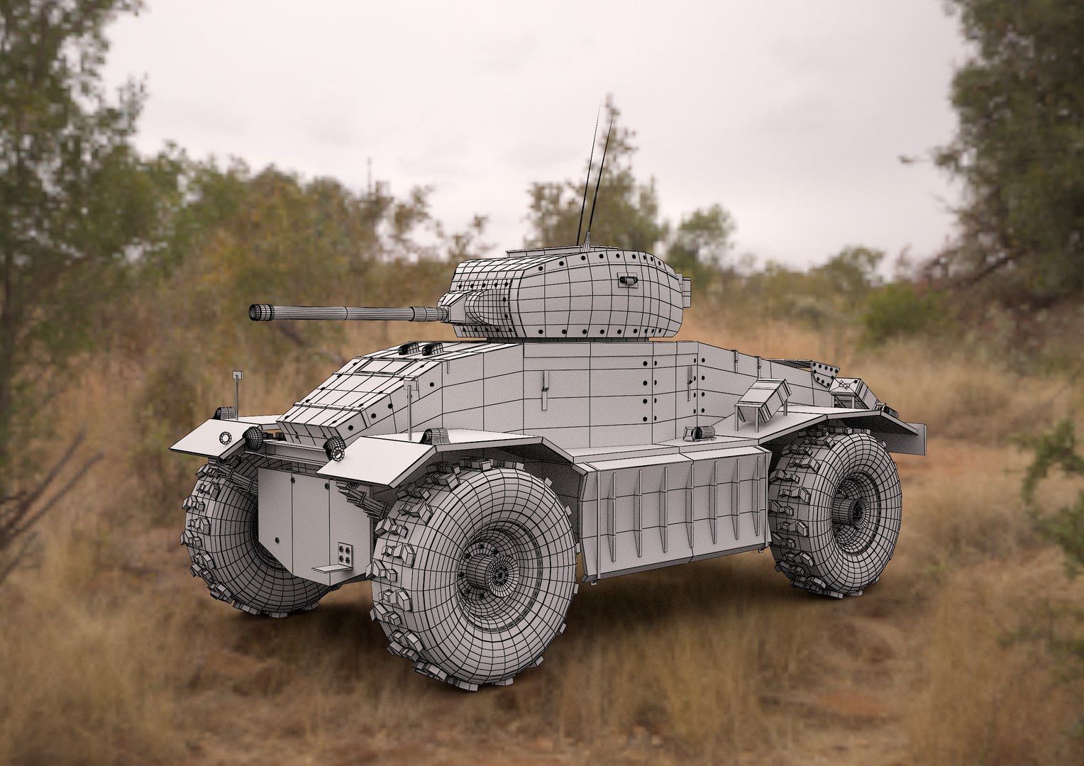 3D Aec Military Vehicle Model - TurboSquid 1558685