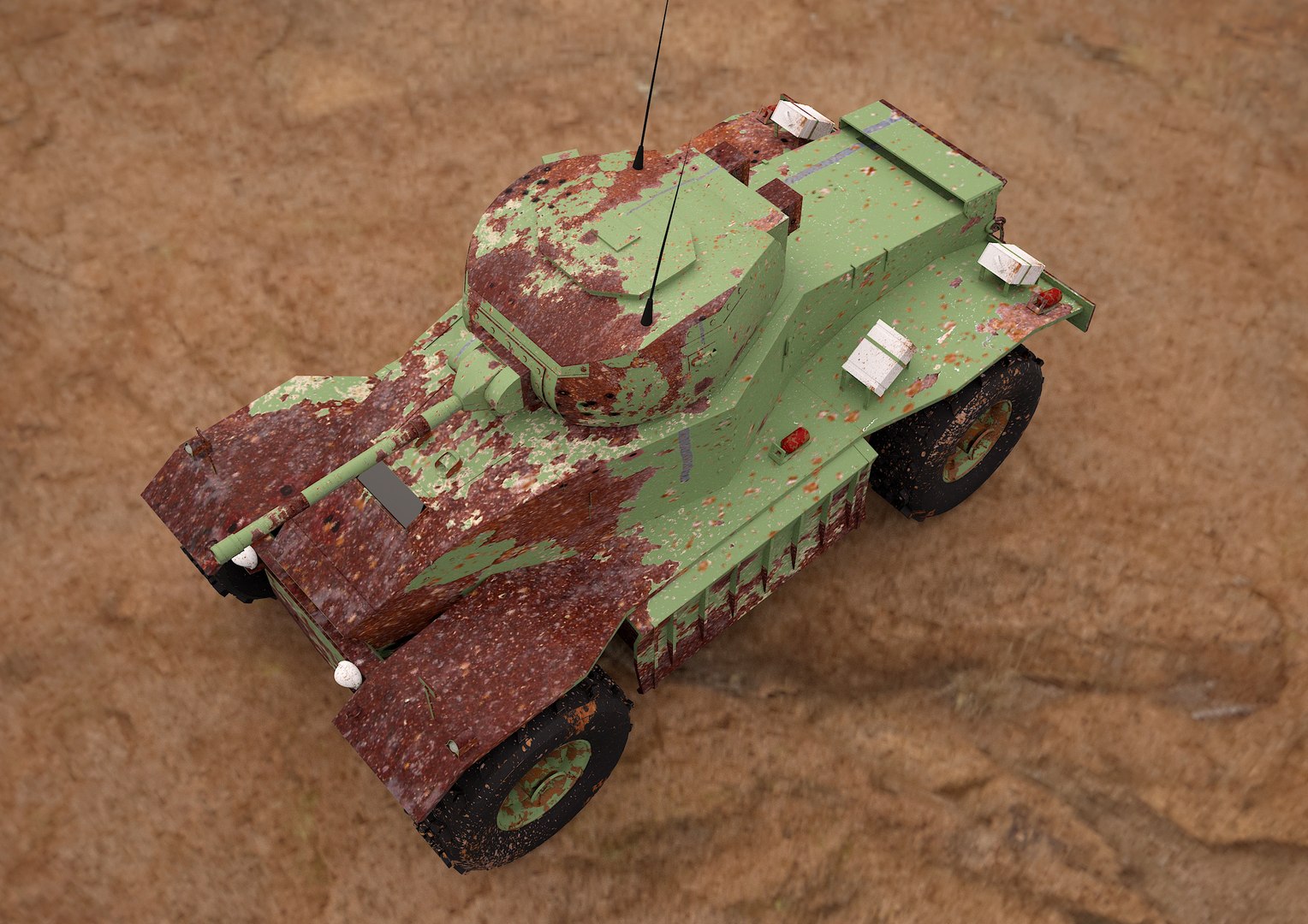 3D Aec Military Vehicle Model - TurboSquid 1558685
