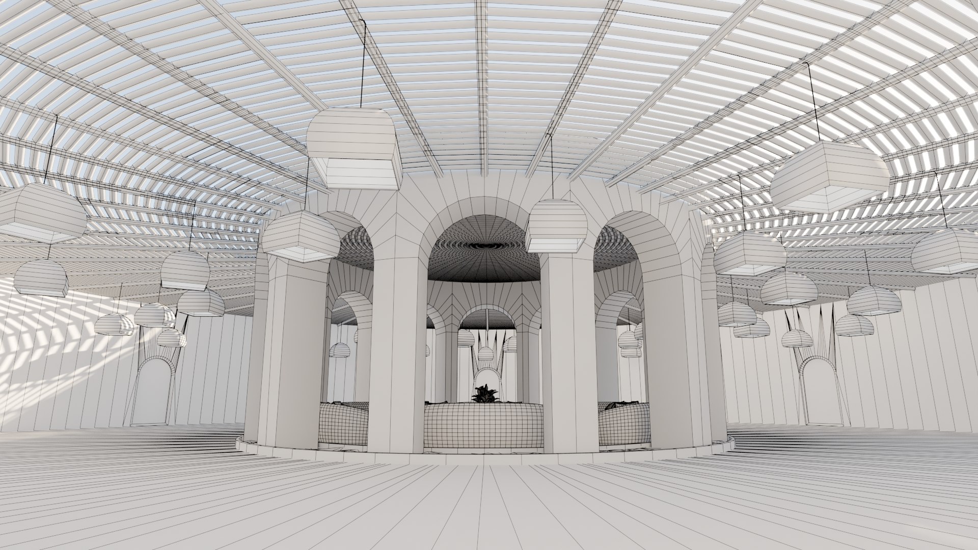 3D Metaverse Environment 03 - Baked Low-poly 3D Model - TurboSquid 2405631